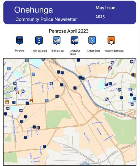 Penrose May crime report - Penrose Business Association